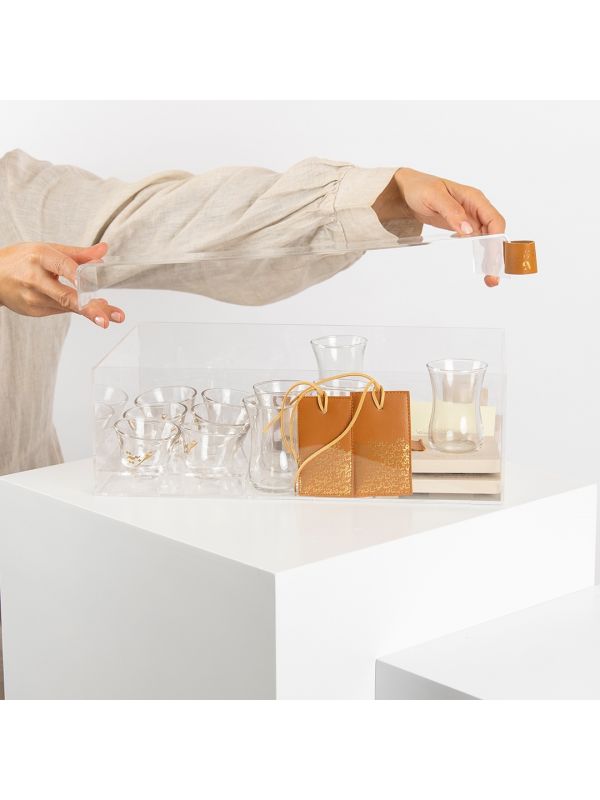 Sama Tea Set & Gahwa Cups with tray